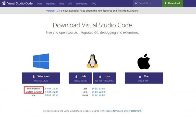 【開発環境】Visual Studio CodeのUser InstallerとSystem Installerの違いは？Zip版って？ - 映画と旅行とエンジニア