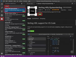 【開発環境】Visual Studio CodeをインストールしてVerilog用エディタにする - 映画と旅行とエンジニア