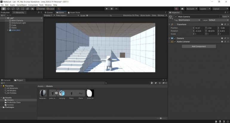 【Unity】BlenderでエクスポートしたfbxファイルをUnityに持ってきてテクスチャを反映させる（Unity実験室その3） - 映画と旅行とエンジニア